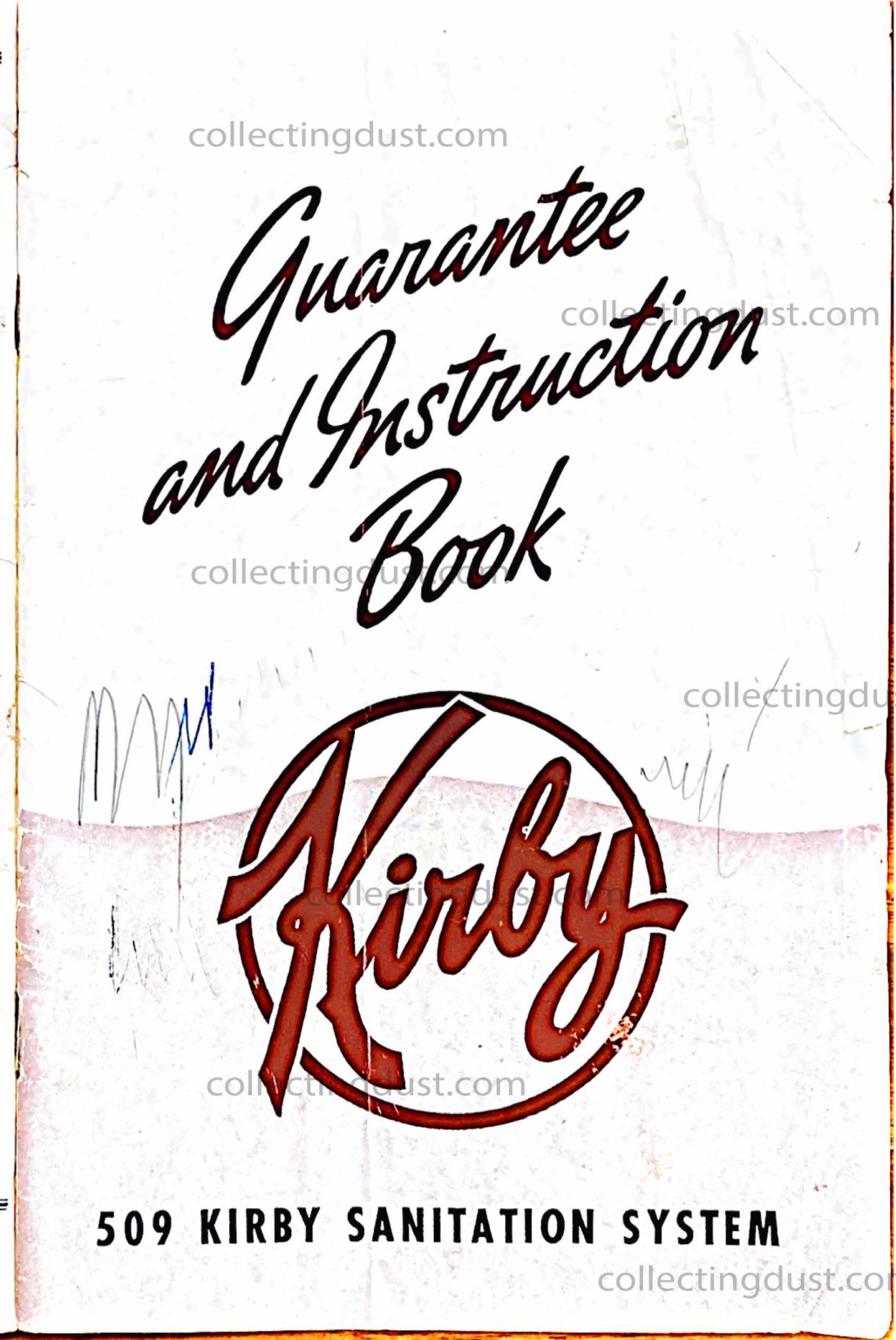 Vintage Kirby instruction manuals
